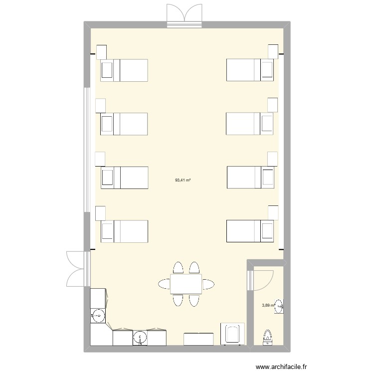 floor plan – SALA – By eliansx ️ | ArchiFacile