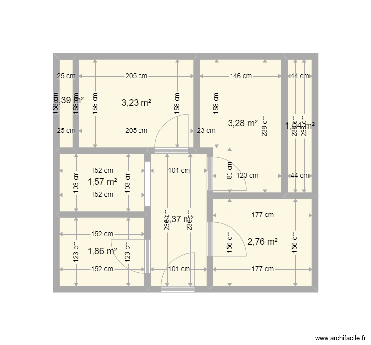 Floor plan FREE - Software ArchiFacile