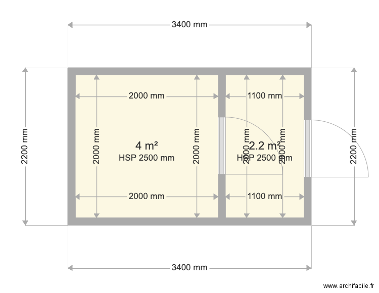 Floor plan FREE - Software ArchiFacile