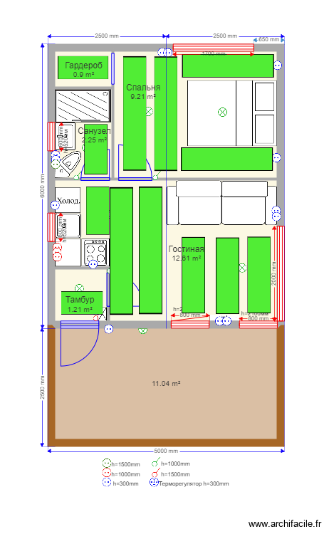 Floor plan FREE - Software ArchiFacile