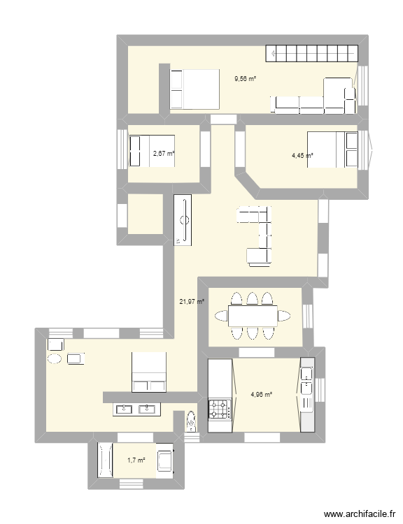 Floor plan FREE - Software ArchiFacile