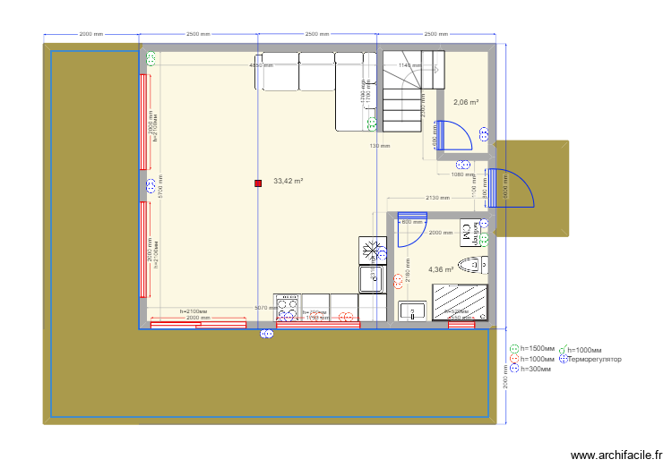 Floor plan FREE - Software ArchiFacile