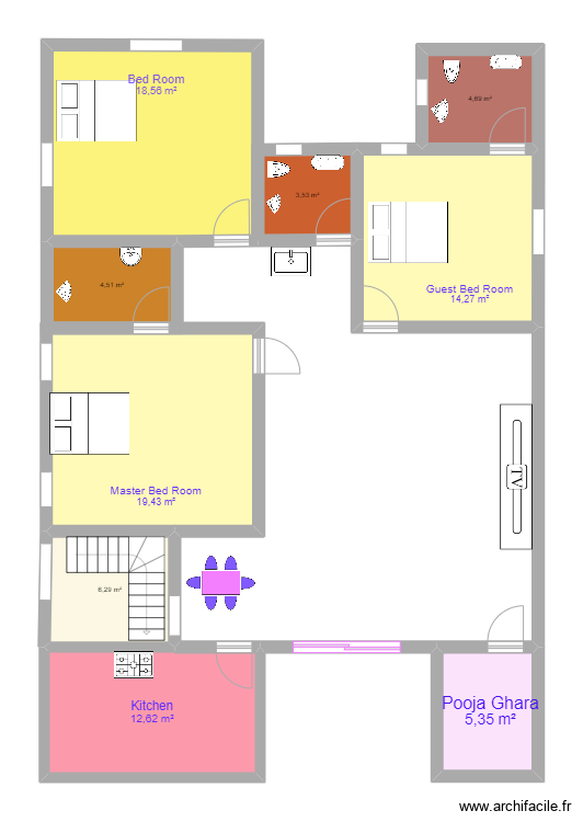 Floor plan FREE - Software ArchiFacile