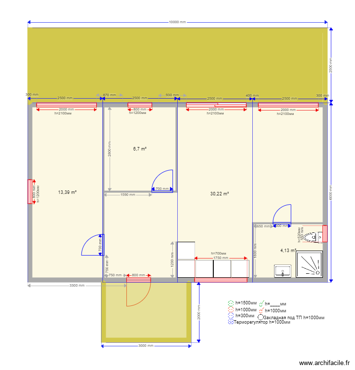 Floor plan FREE - Software ArchiFacile