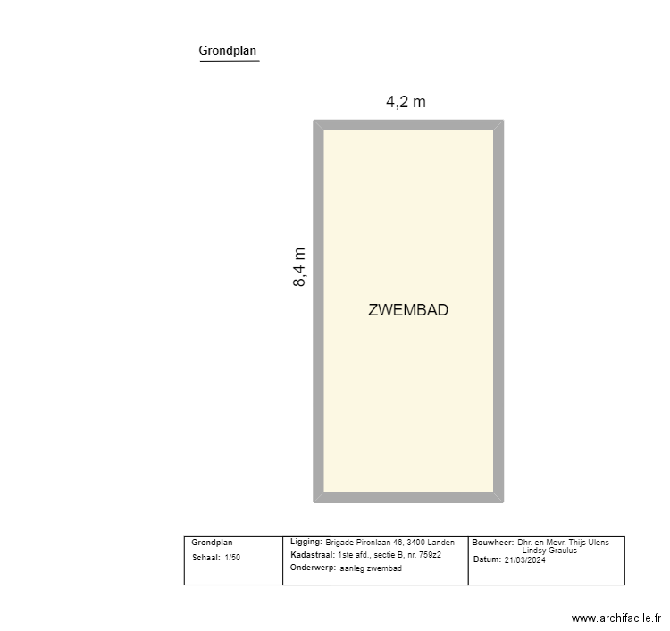 Floor plan FREE - Software ArchiFacile